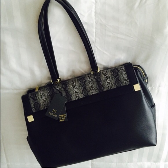 Tutilo | Bags | Tutilo Blackanimal Print Multifunctional Bag | Poshmark